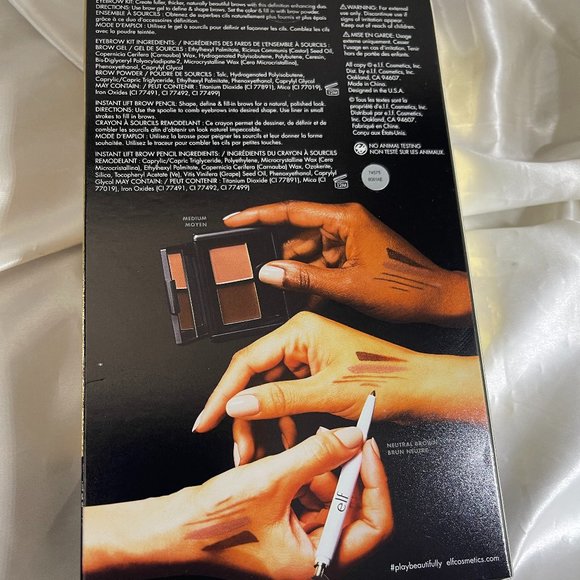 ELF | Makeup | Elf 2 Piece Eyebrow Gift Set Medium Neutral Brown | Poshmark
